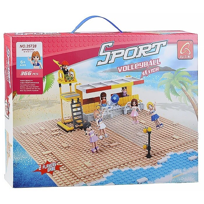 Конструктор Ausini "Большой спорт", 366 деталей (25728)