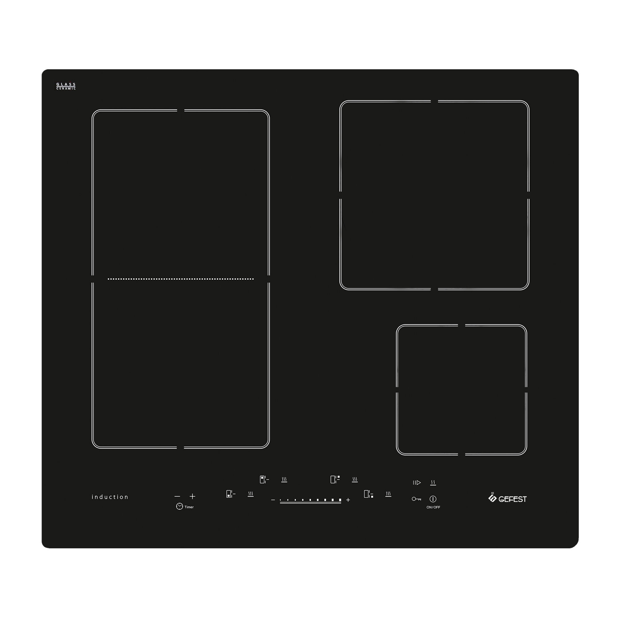 Электрическая варочная поверхность GEFEST ЭС В СН 4232 К3