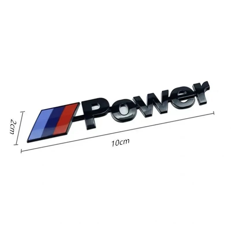 3D ABS M значок автомобиля Стайлинг кузова задний багажник Декор наклейка модификация black