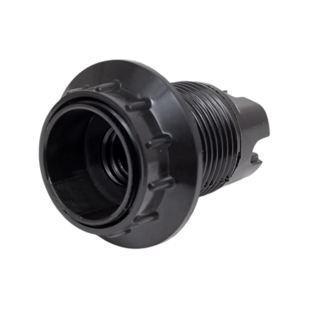 Карболитовый патрон duwi с кольцом, Е14, черный 24609 1