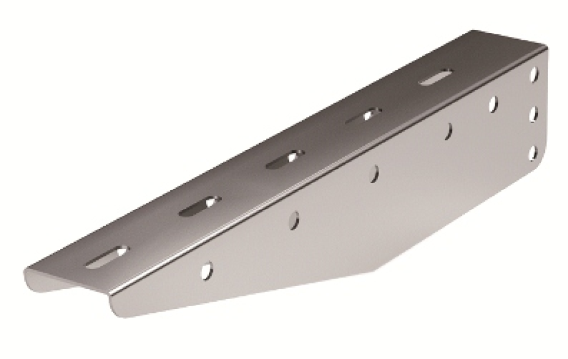 Консоль для кабельных лотков DKC / ДКС BBM5060 потолочная для монтажа трассы, оцинкованная стальная, длина основания 600мм / крепеж