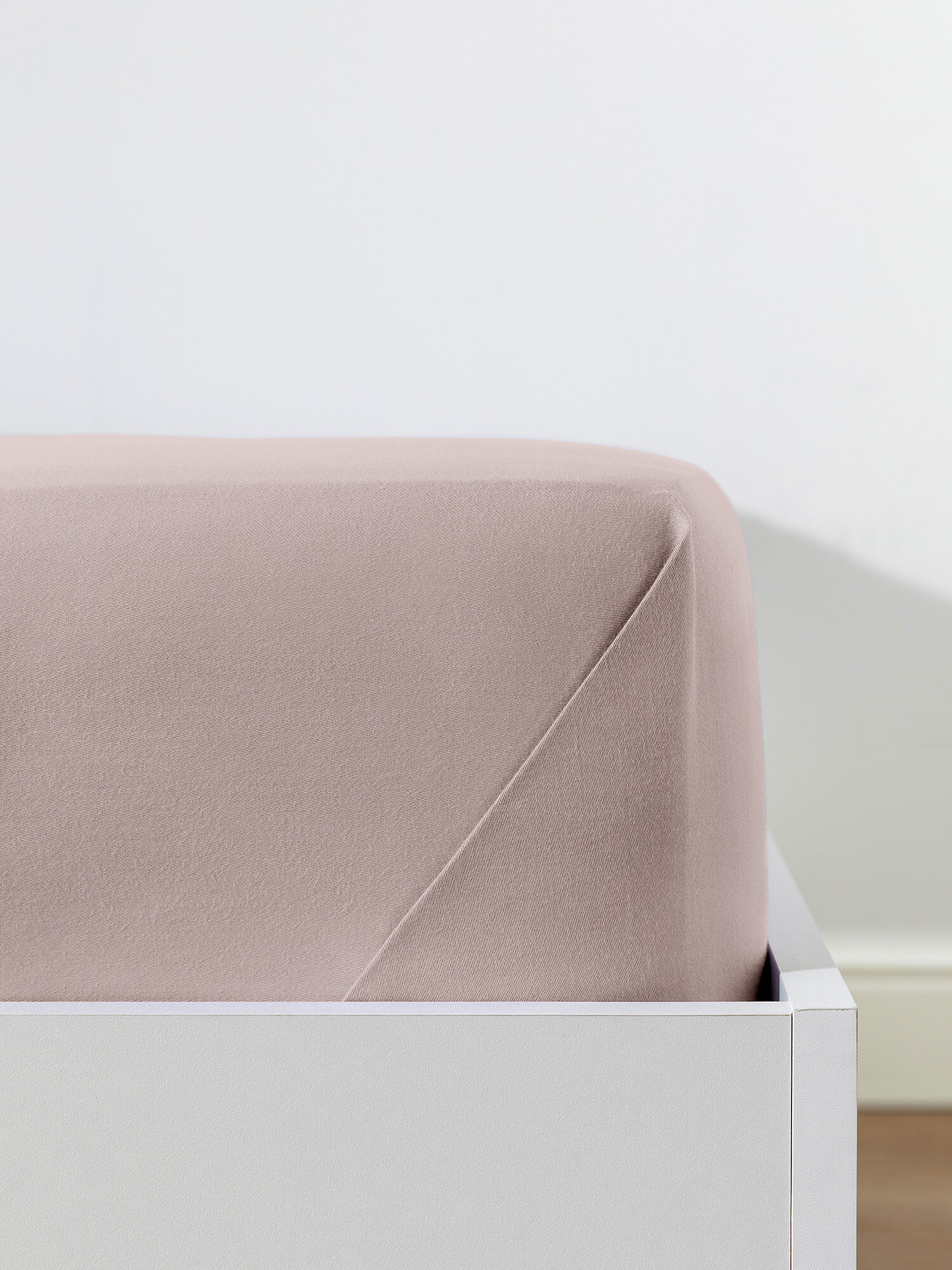 Cozy Home, Простыня сатин, размер 220х240, Gray Lilac, хлопок