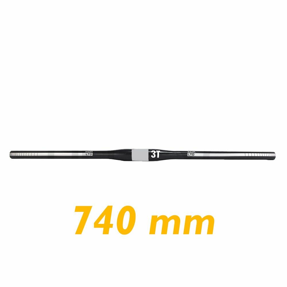 3T руль MTB Высококачественный знаменитый карбоновый , плоский или подъемный, 31,8x700 720 740 мм