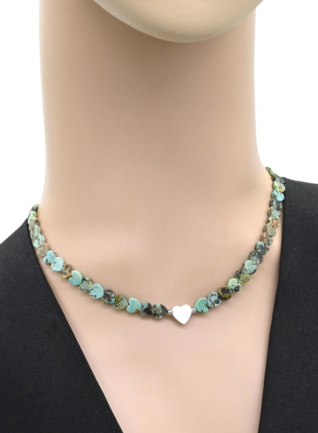 Чокер, хризоколла