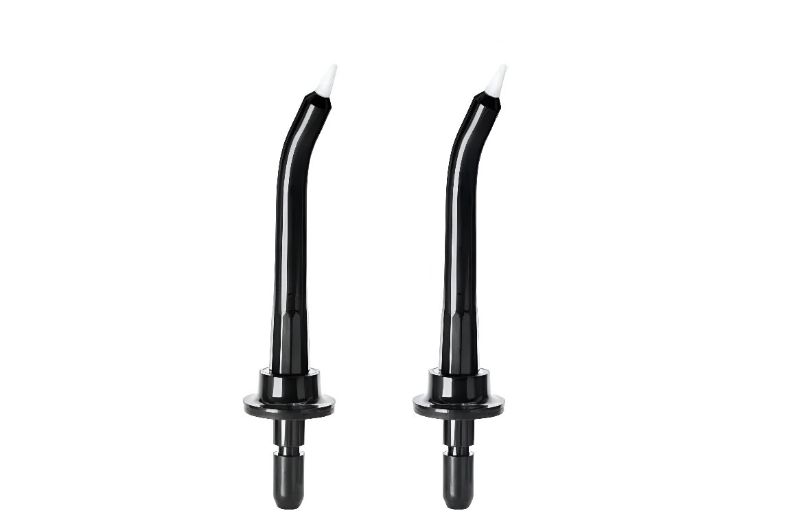 Насадки для ирригатора Revyline RL 650/850 пародонтологические, черные, 2 шт.