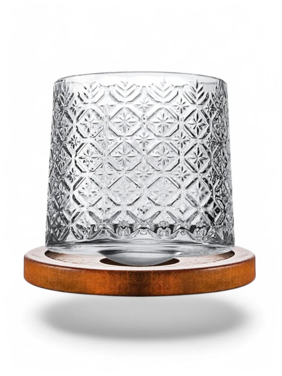 Стакан для виски крутящийся 280 мл