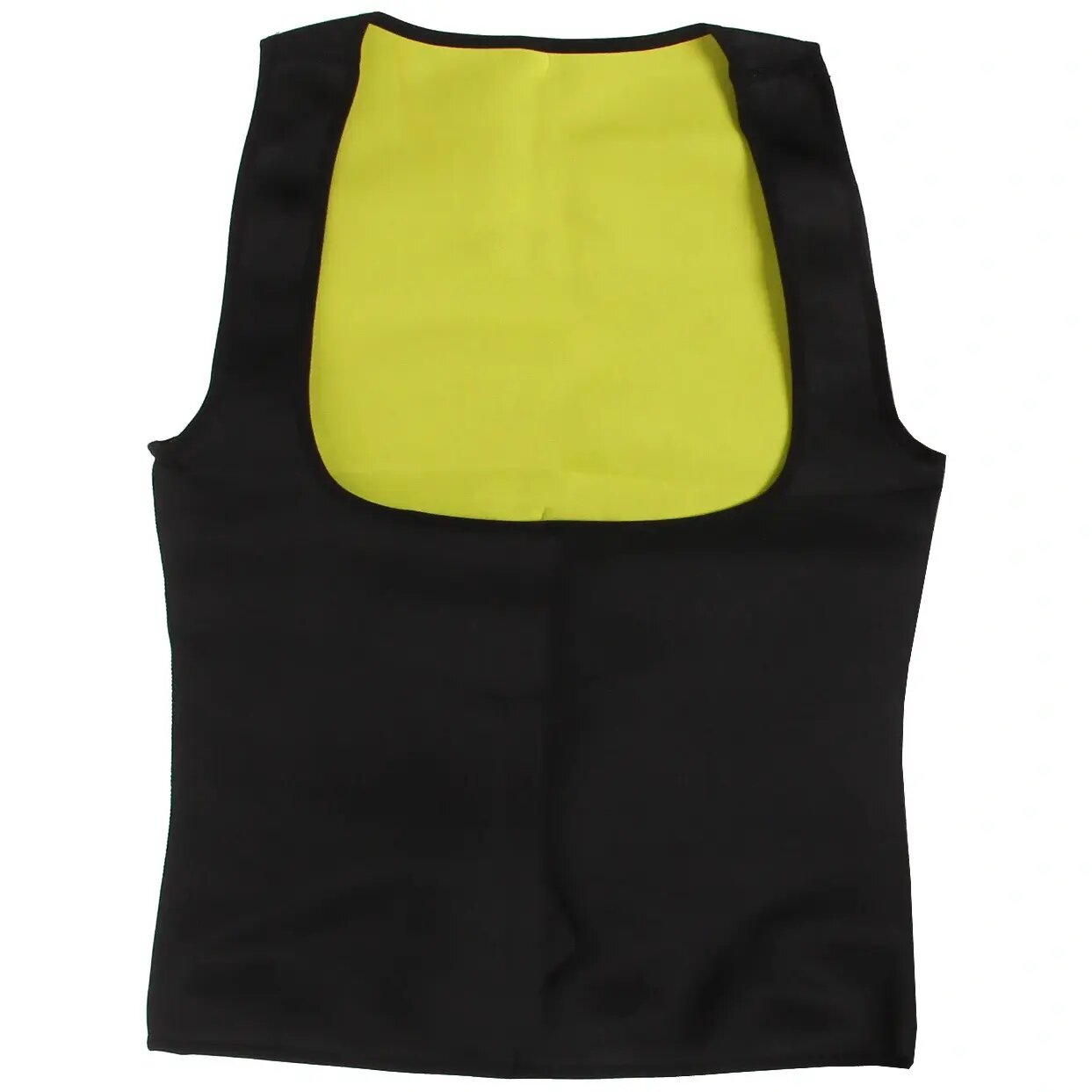 Майка для похудения Fitness ST-2017, р-р XL, черная, поддержка спины