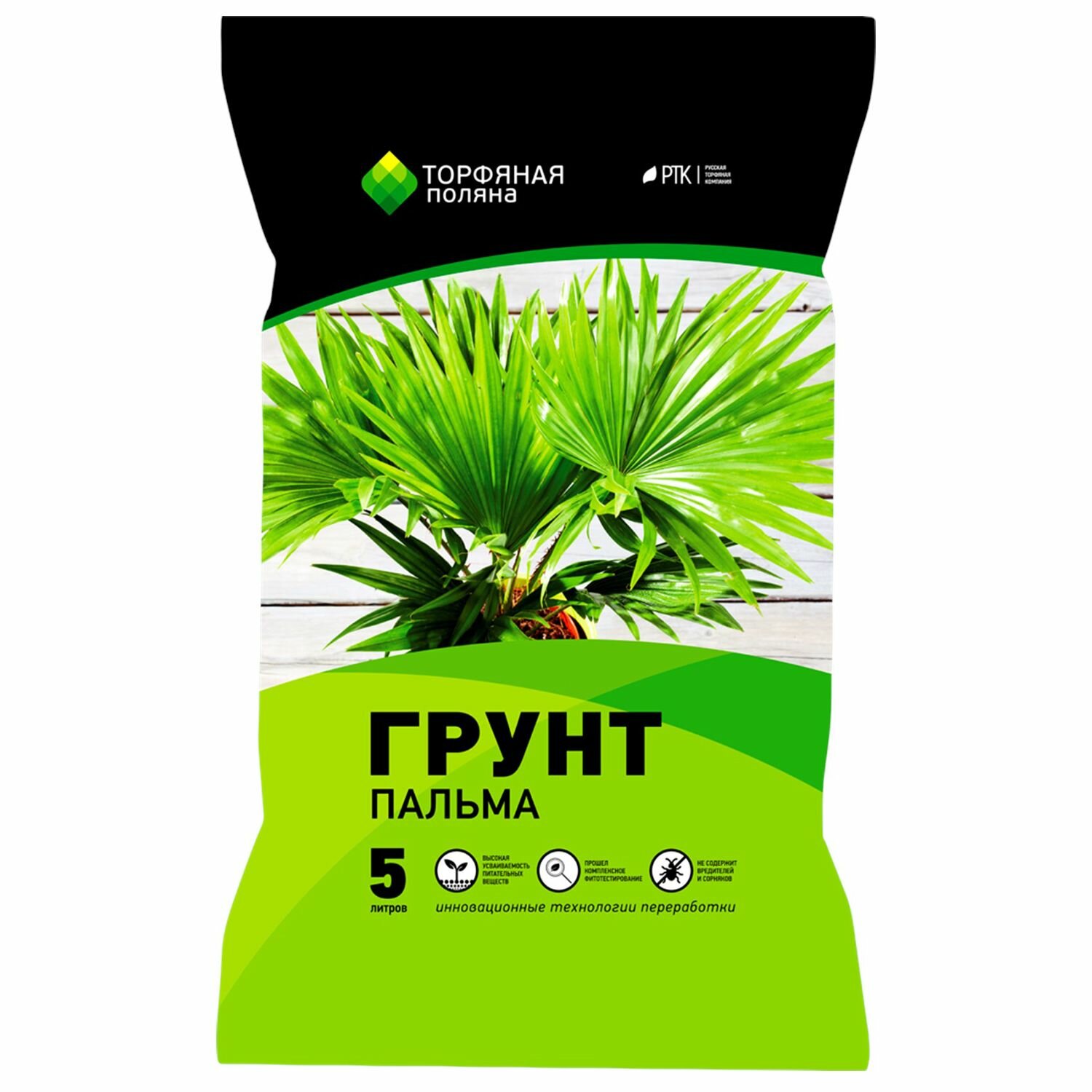 Почвогрунт Пальма "Торфяная поляна", 5л