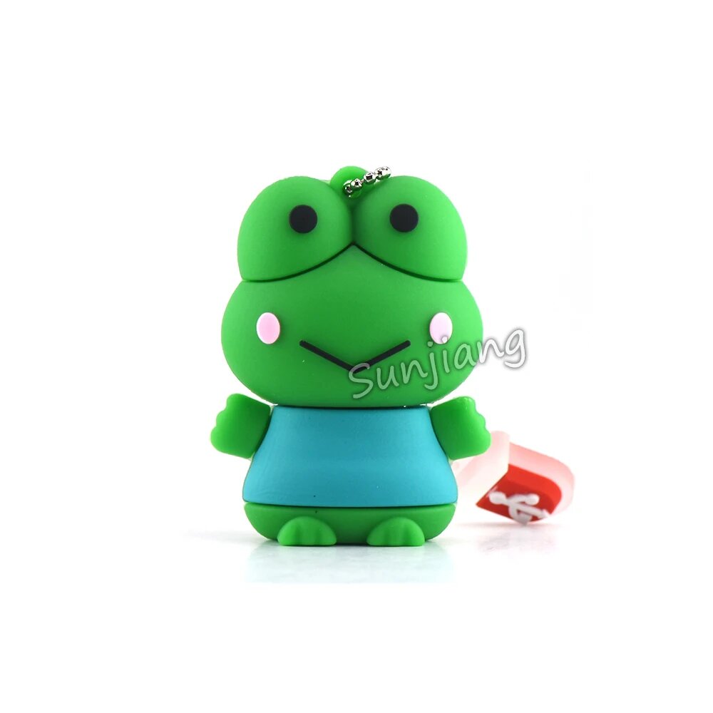 USB-флешка 4 ГБ 8 ГБ 16 ГБ 32 ГБ 64 ГБ Флешка 128 ГБ 256 ГБ 512 ГБ Банан Арбуз Клубника Лягушка Pen Drive Memoria Usb Stick