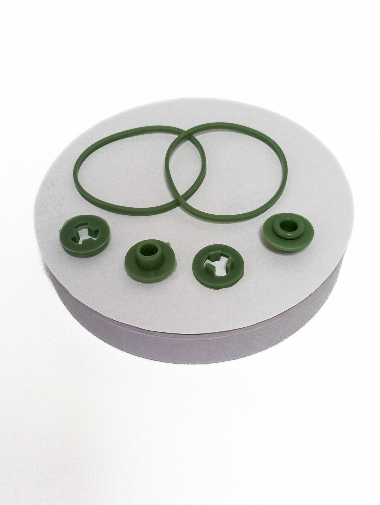 Ремкомплект топливного фильтра (силикон. синий/зеленый) A-RUS, для камаз.