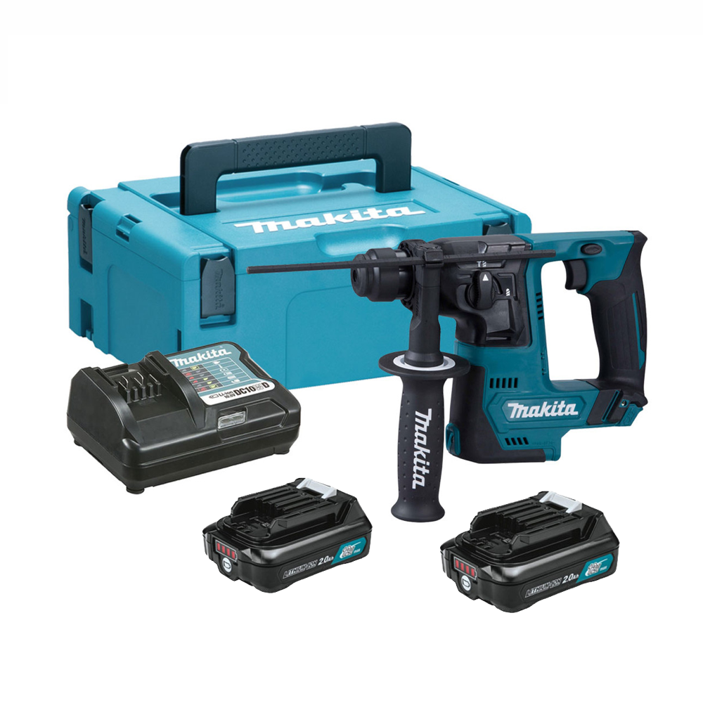 Аккумуляторный перфоратор Makita CXT HR140DWAJ для ударного и безударного сверления