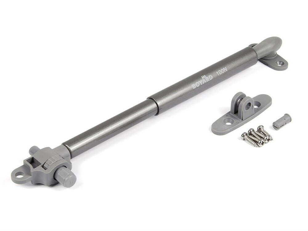 VVT Газовый лифт с регулируемым доводчиком 100N, , графитовый , 25*75*350 графитовый