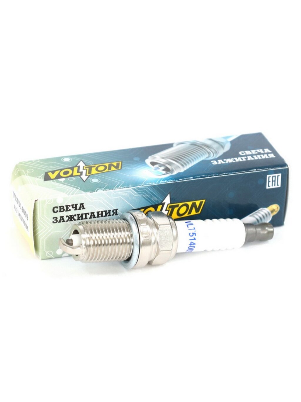 Свеча зажигания VOLTON VLT514009 на ГАЗ 405 двиг, УАЗ 409 двиг.