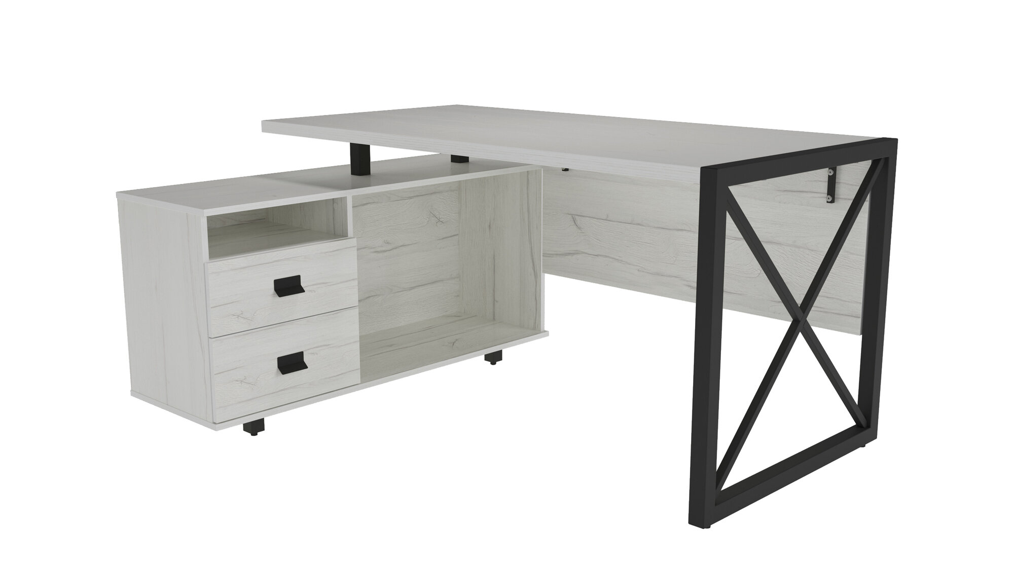 Стол рабочий универсальный "Хардвиг" (ЛДСП юта)