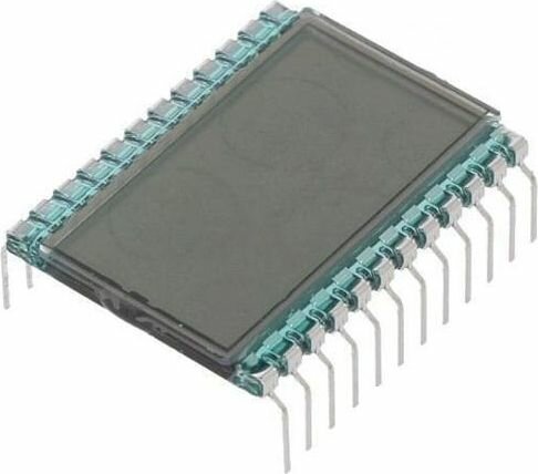 Дисплей DISPLAY ELEKTRONIK DE 123-RS-20/7,5 LCD 7-сегментный (цифровой) STN Positive Знак 8890мкм 1шт