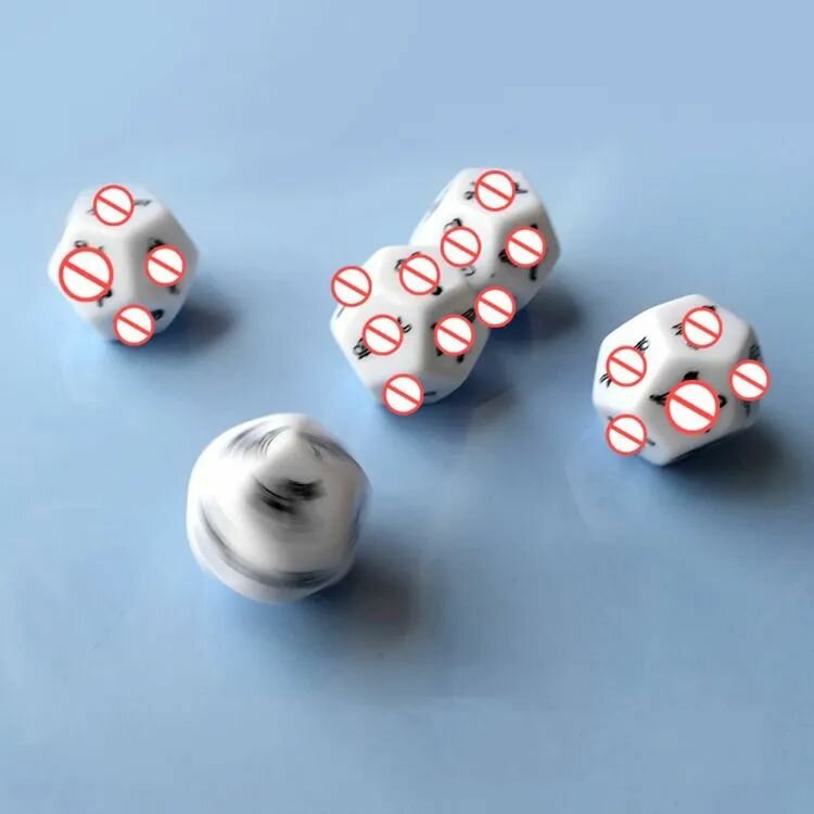 Двенадцатигранные секс-кости, эротические кости в позе взрослого, секс-игрушки для флиртующей пары