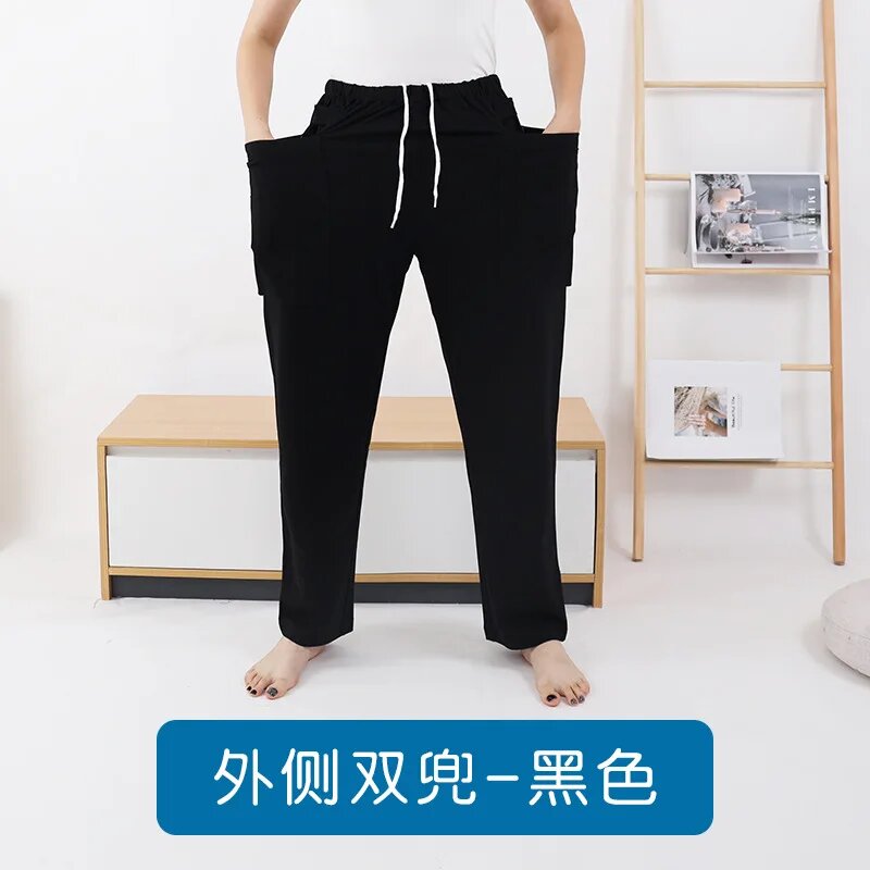 Хирургические штаны из хлопка для стомы мочевого пузыря L, double pocket out
