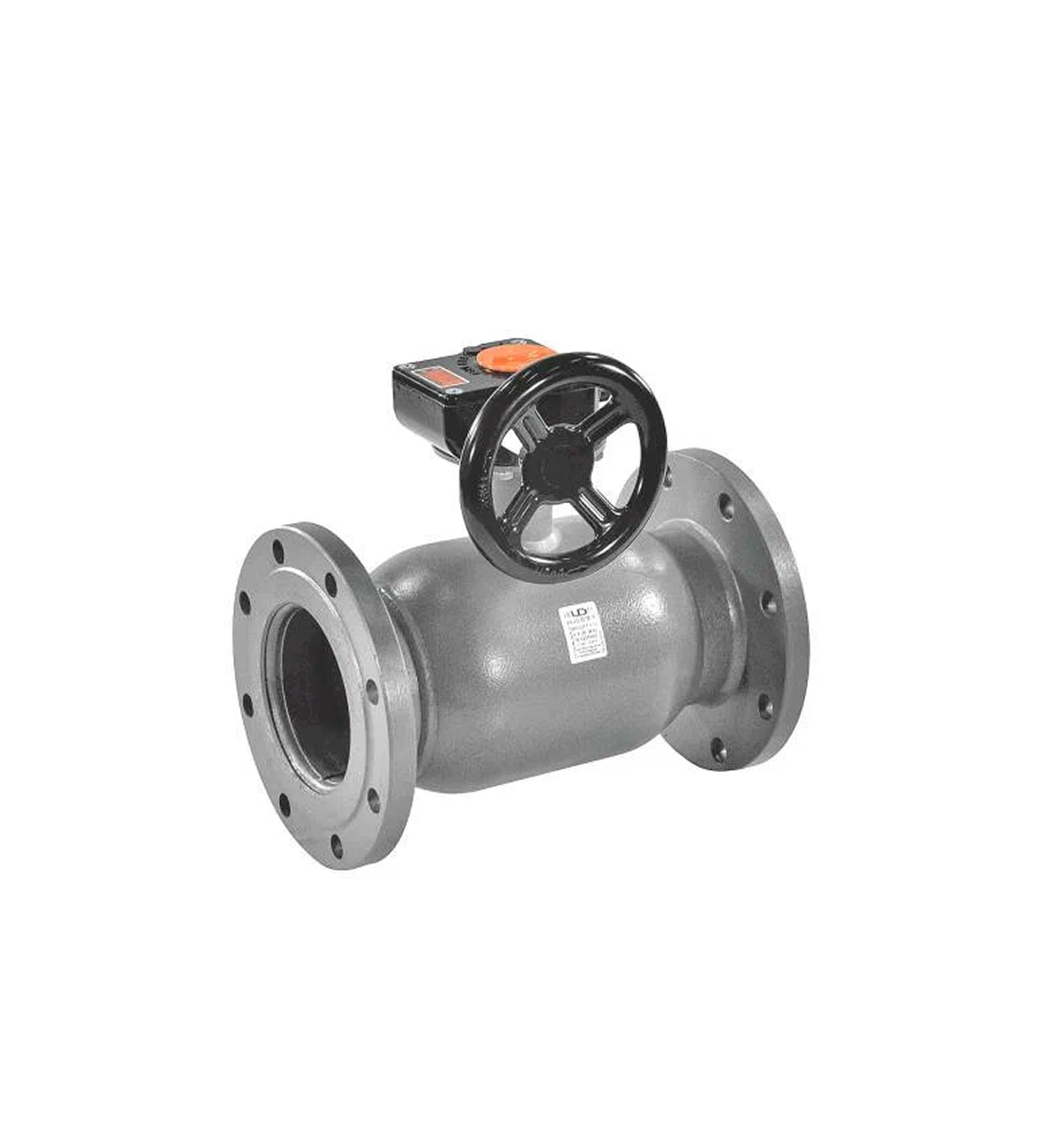 Кран шаровой сталь КШ. Ц. Ф. Р Ду 200 Ру16 фл L=450мм с редуктором LD КШ. Ц. Ф. Р.200/150.016. Н/П.02