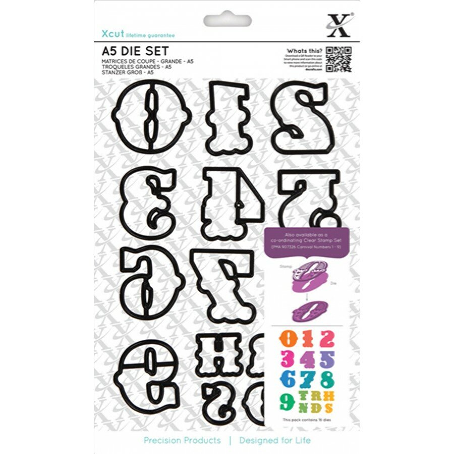 Набор ножей для вырубки Цифры DOCRAFTS XCU503199