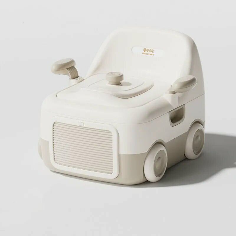 Горшок детский для мальчика и девочки "Машинка"с мягким сиденьем