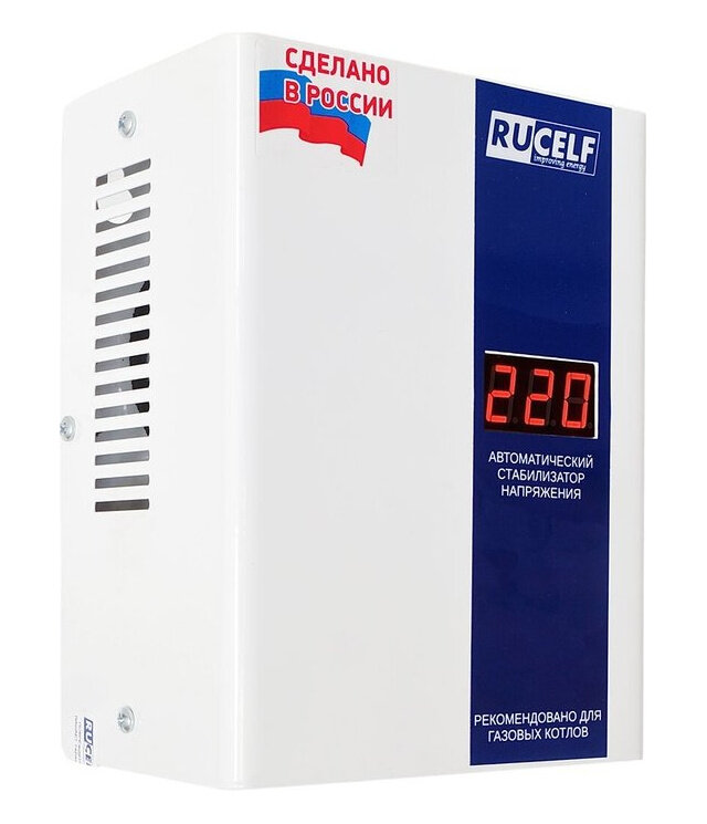 Стабилизатор напряжения Rucelf Котел-400 белый