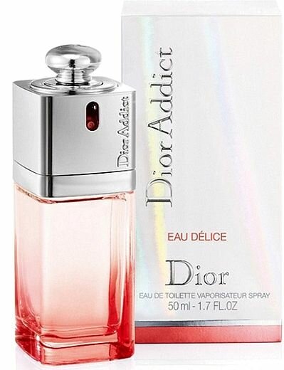 C.dior addict eau delice 50ml туалетная вода женская