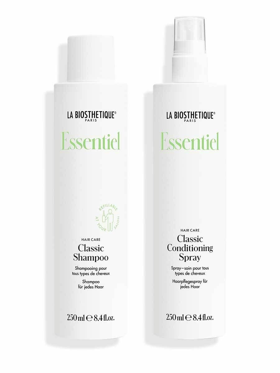 Шампунь для волос и Спрей для волос La Biosthetique Косметический набор