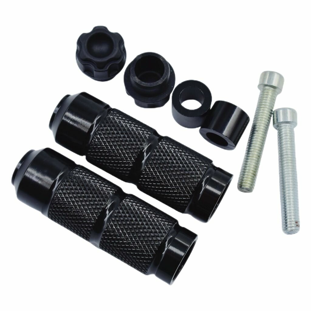 Алюминиевые подножки для мотоциклов, Черный