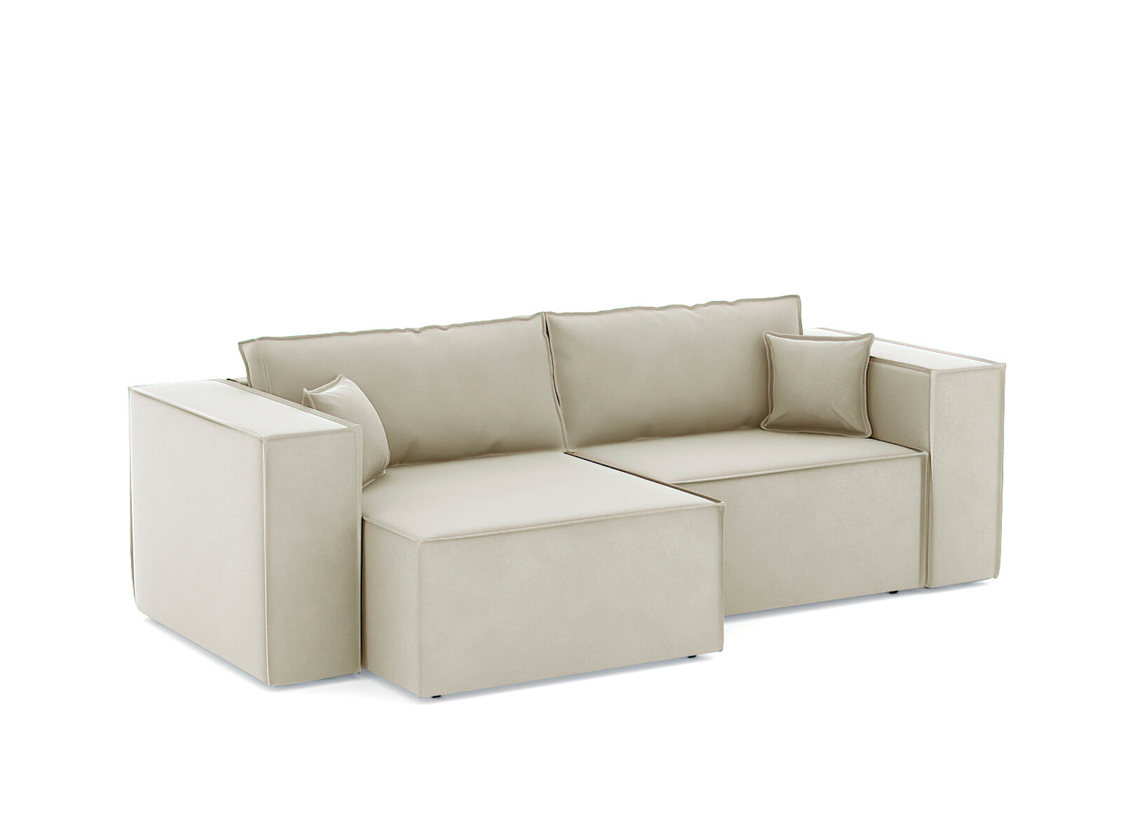 Диван угловой Лофт 2, Крем