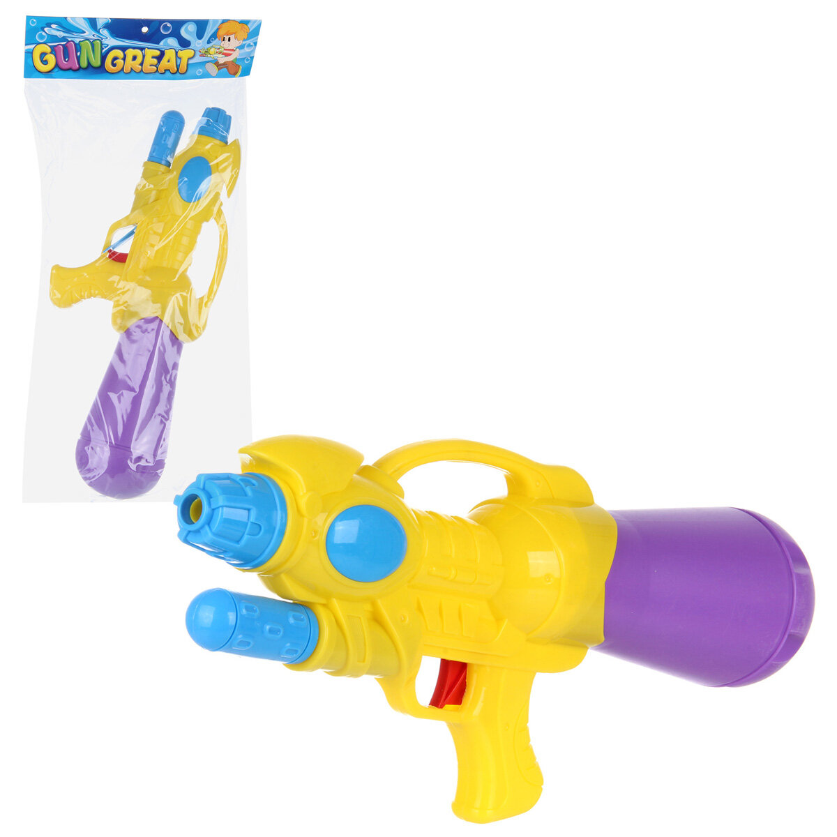 Водный пистолет бластер с помпой, Veld Co / Водяная пушка / Детское оружие с водой