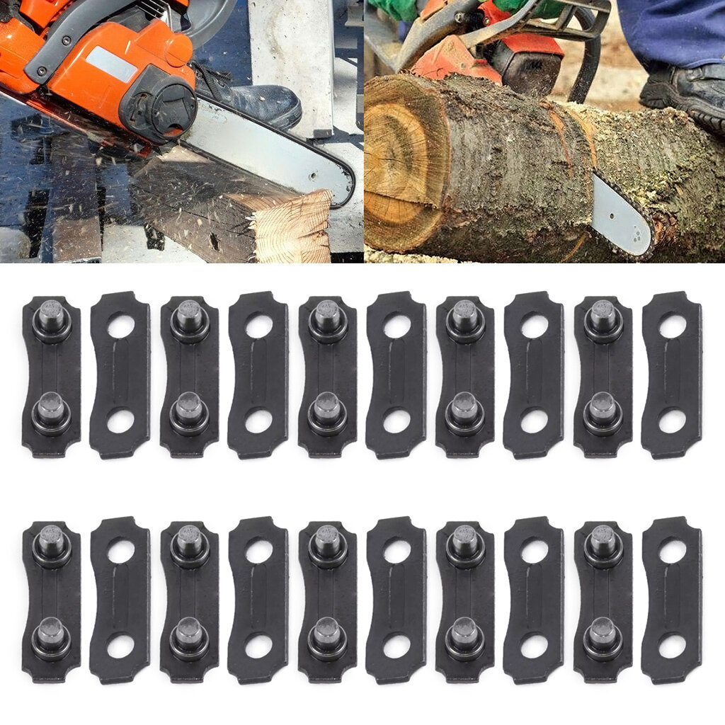10 пар ремонтных звеньев для цепи пилы 3/8" 043 050