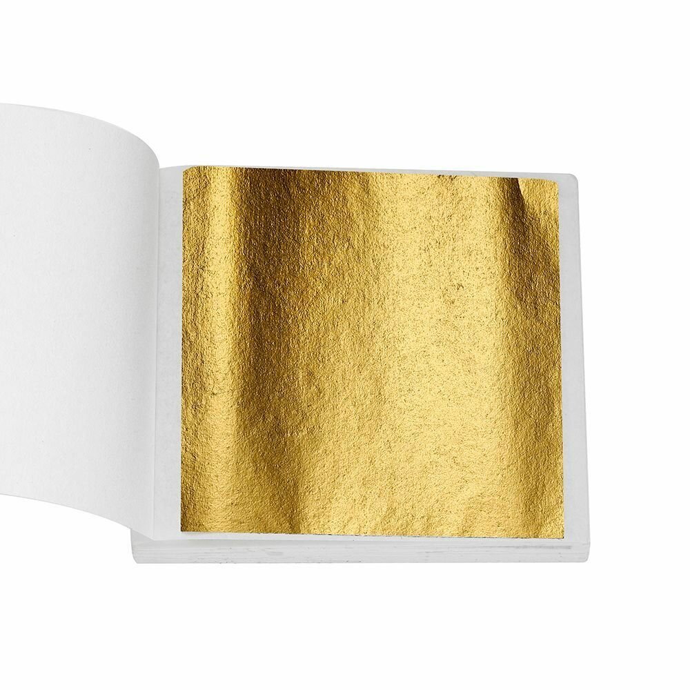 100 листов Поталь листовая 8х8 см