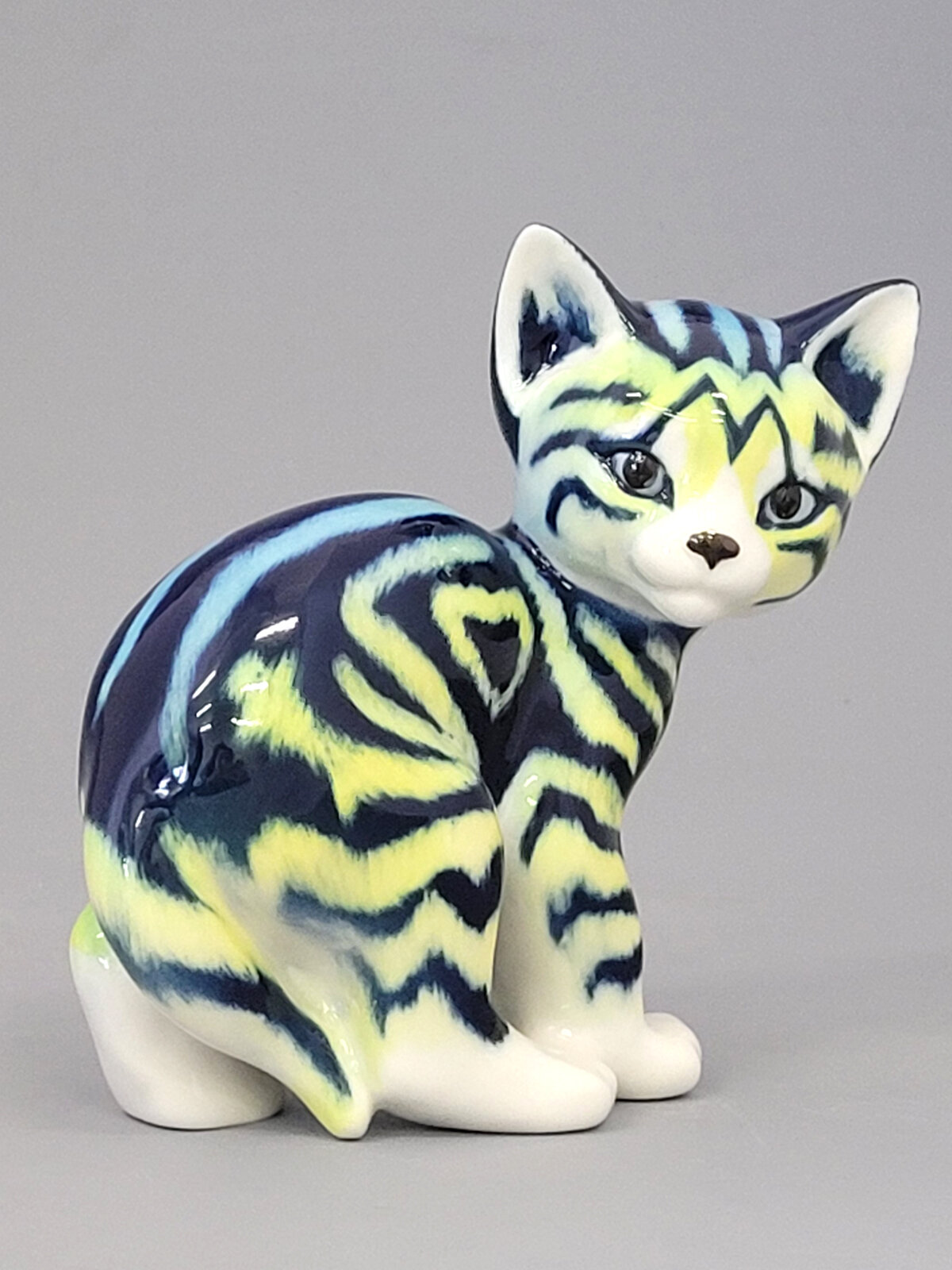 Фарфоровая скульптура Кошка Марио , Императорский фарфоровый завод