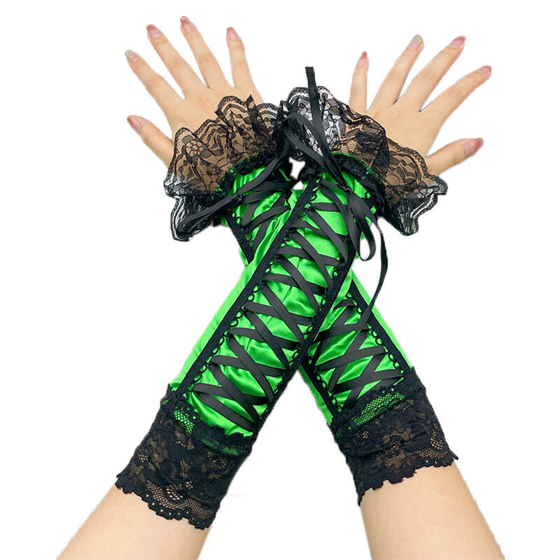 Женские митенки Свадебный спектакль с кружевными рукавами