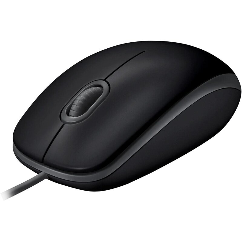 Мышь компьютерная Logitech "m110", бесшумная, серая