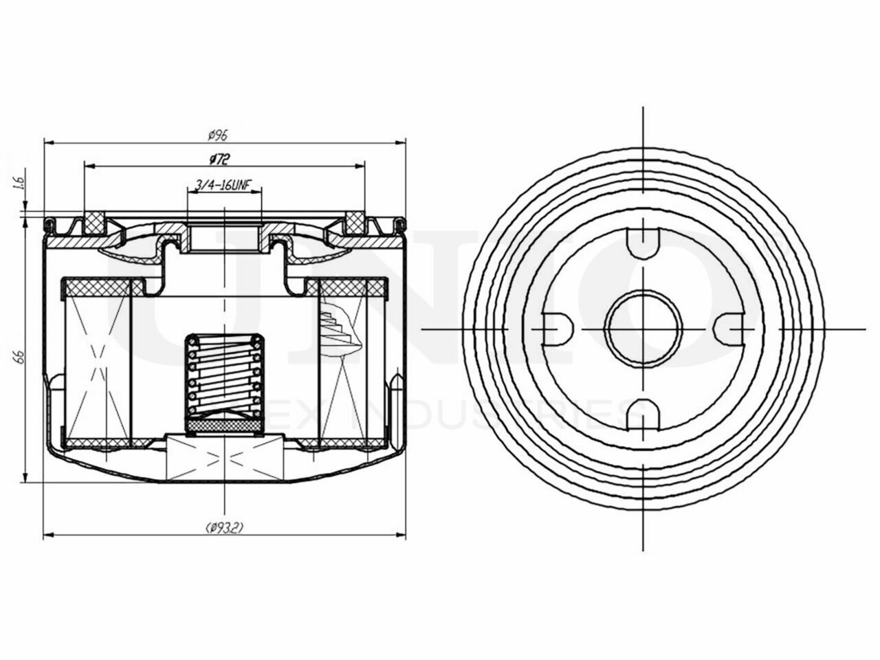 Фильтр масляный, для Лада Гранта 11-, Приора 07-, Нива I