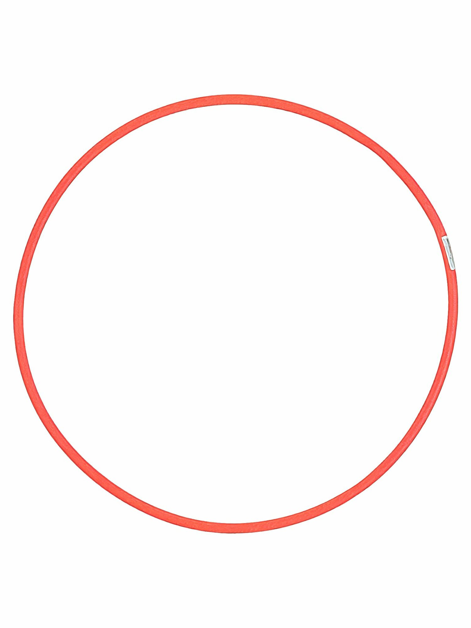 Детский облегченный пластиковый обруч для гимнастики, спортивный инвентарь для тренировок и фитнеса, диаметр 50 см, цвет красный