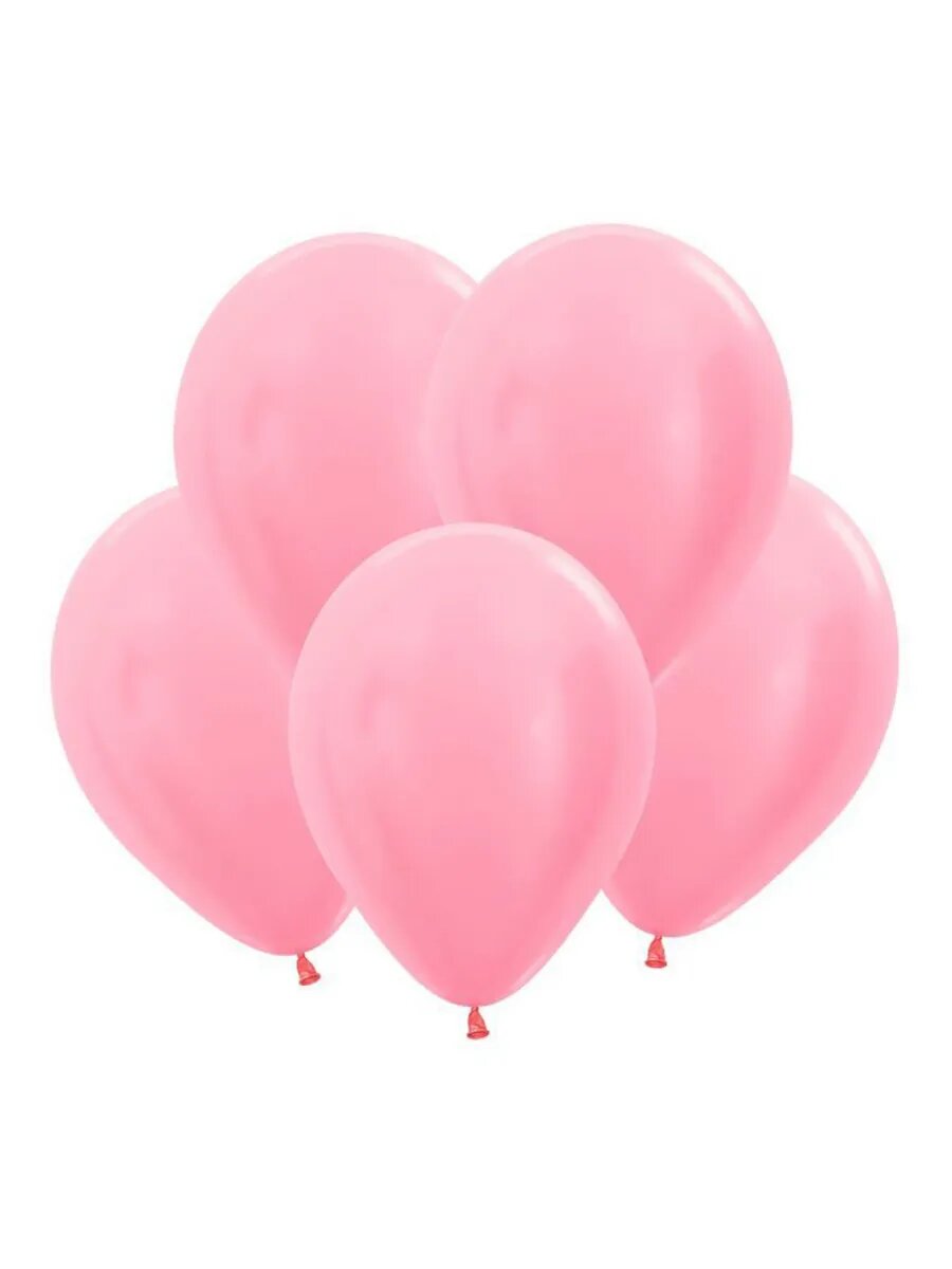 Розовый, Перламутр / Pink, латексный шар (12"/30 см ) 50 шт. / SEMPERTEX, Колумбия