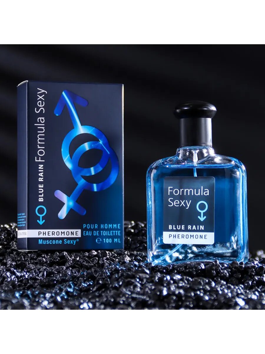 Delta Parfum Formula Sexy Blue Rain мужская, 100 мл