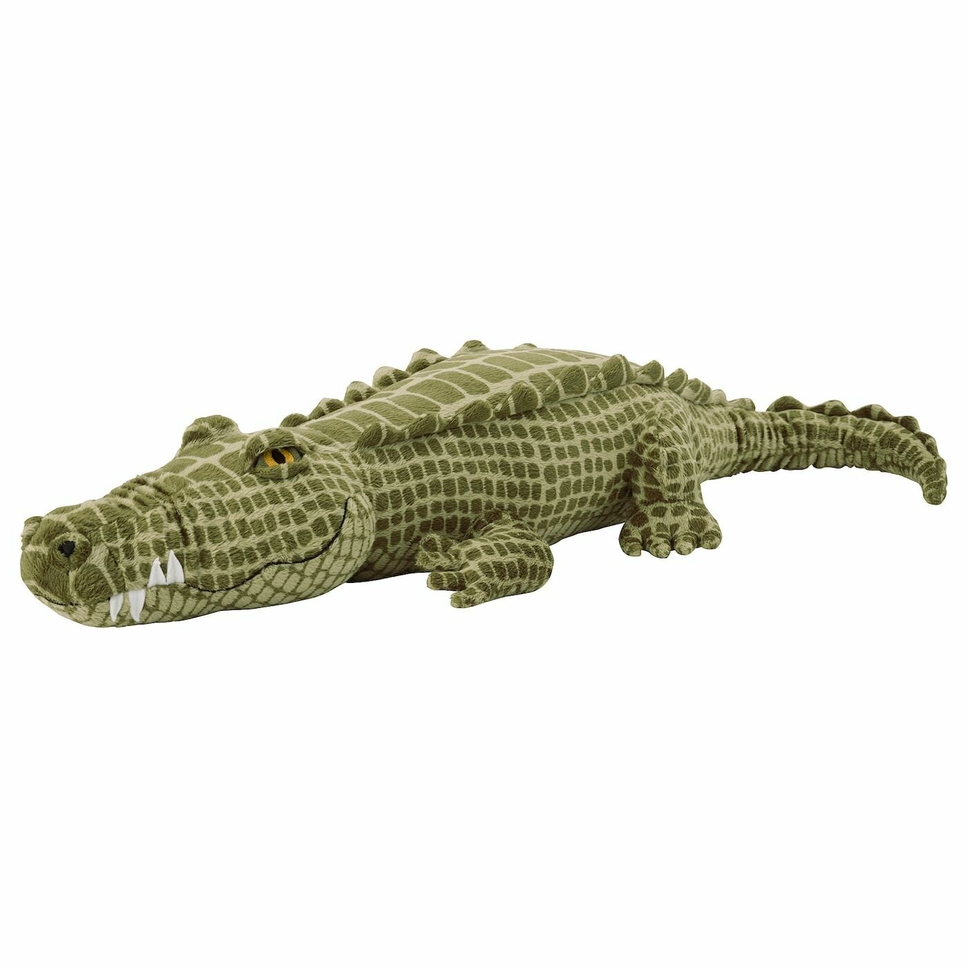 Мягкая игрушка эттемэтт икеа (JATTEMATT IKEA), 80 см, крокодил, зеленый