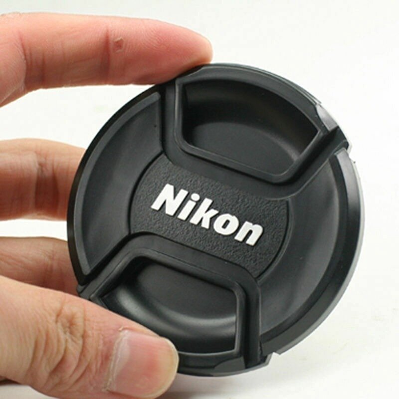 Передняя крышка объектива для объективов Nikon Center-Pinch Snap-on Cover 49мм 52мм 55мм 58мм 62мм 67мм 72мм 77мм 82мм