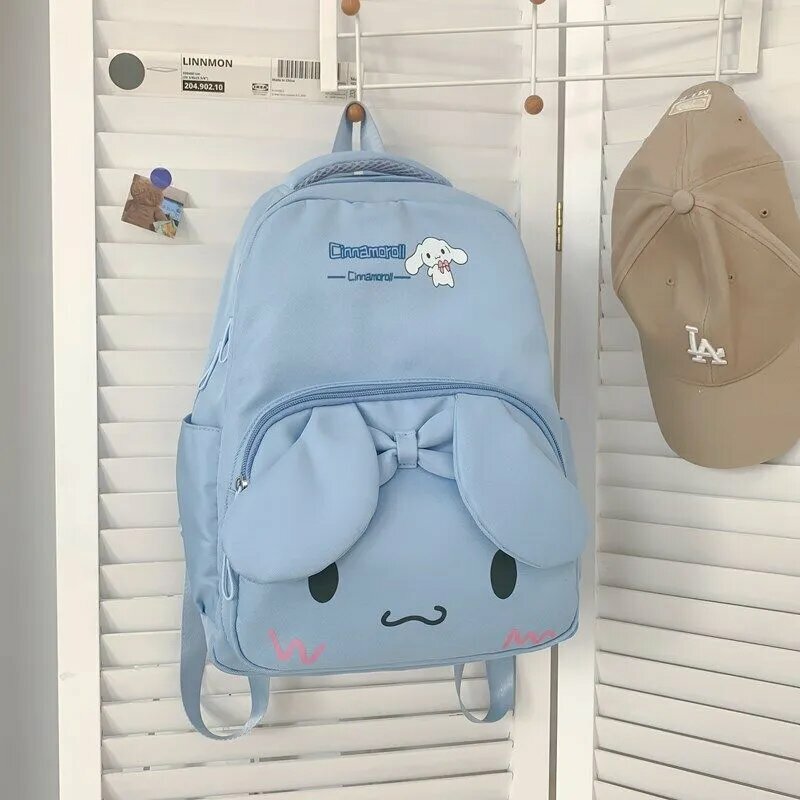 Рюкзак школьный для девушки Cinnamoroll, лазурь