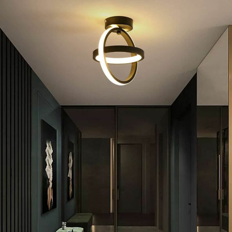 Скандинавский современный упрощенный стиль / проход, коридорные креативные потолочные огни. 20 Вт, 3000 К