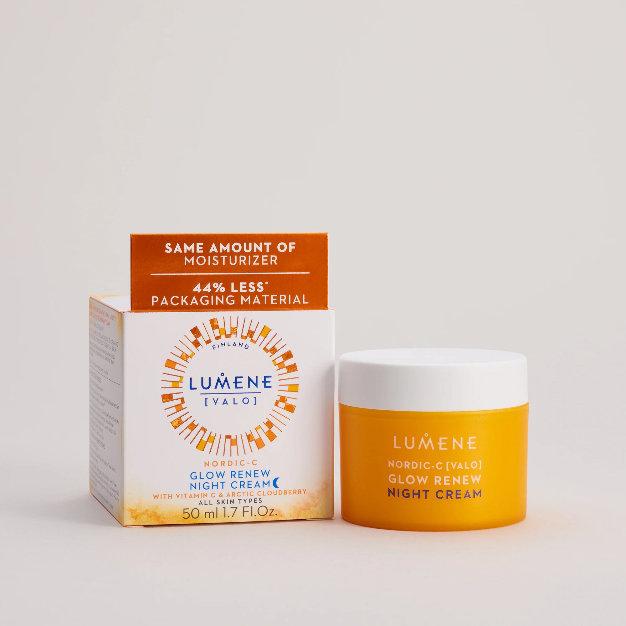 Lumene Ночной крем Valo Glow Renew для сияния кожи, 50 мл