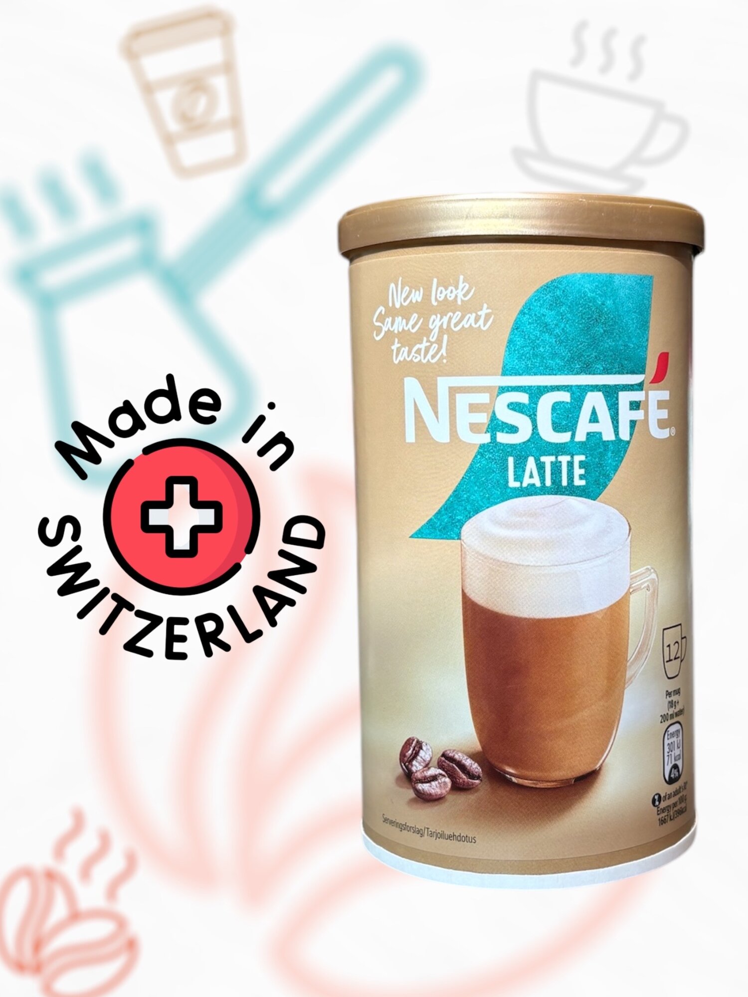 Nescafe Gold Latte Растворимый 225 гр.