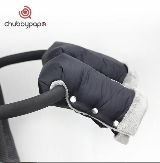 Муфта для коляски CHUBBYPAPA , мех овчина 2 шт