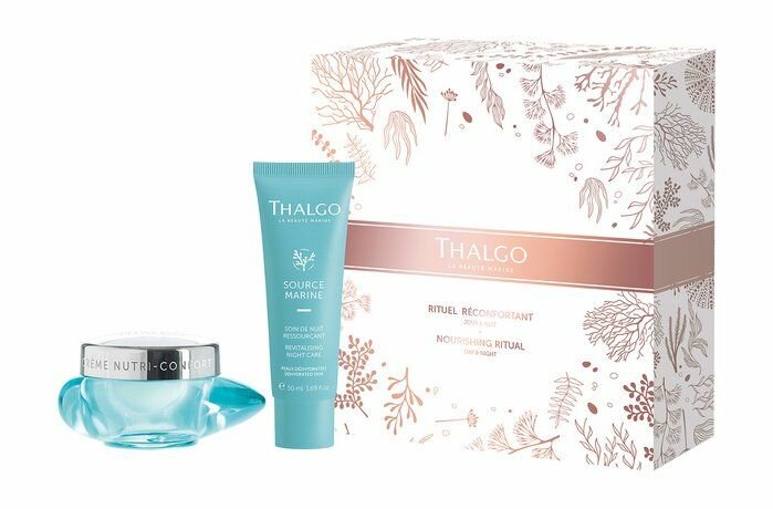 THALGO Идеальное Питание Набор (Cold Cream Marine Крем, 50 мл + Source Marine Крем, 50 мл)