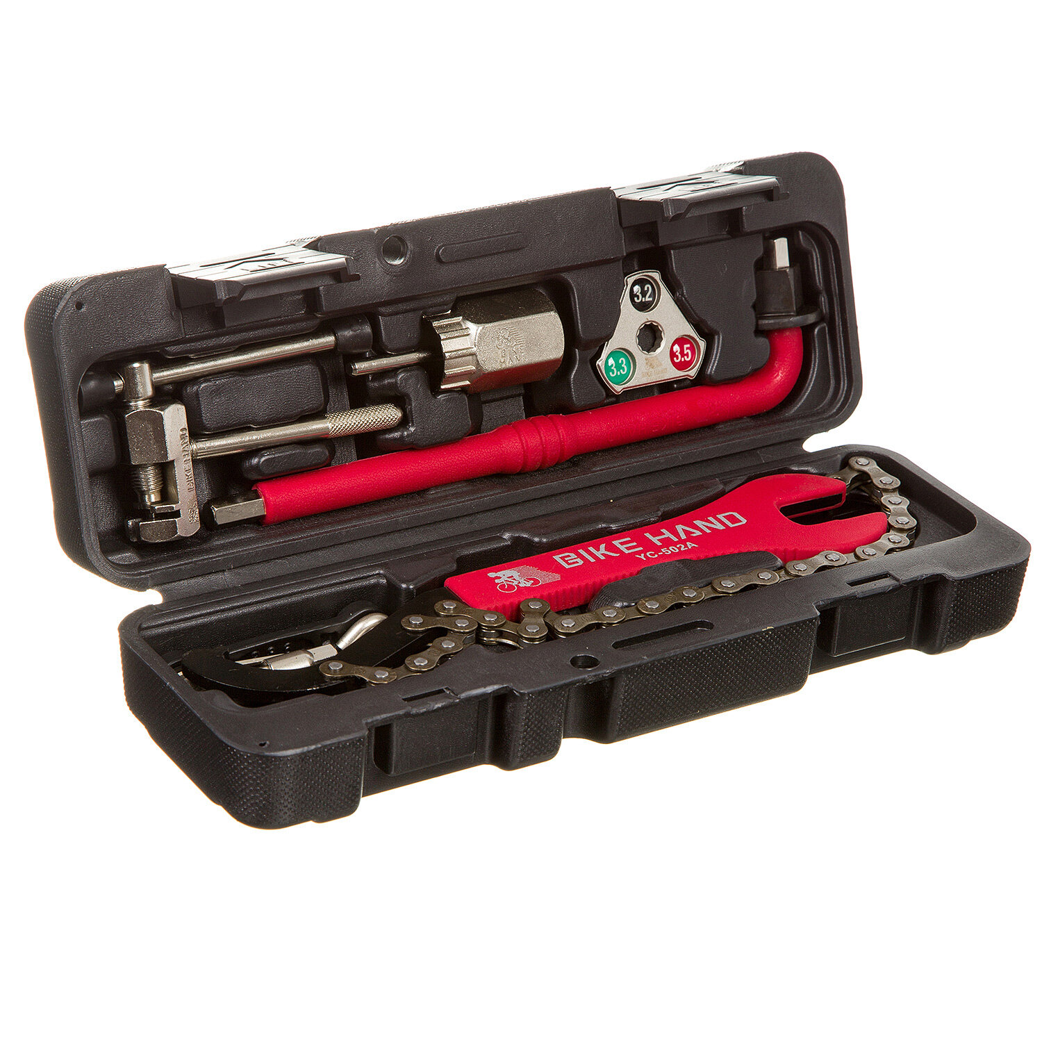 Набор инструментов Bike Hand STG YC-638, в кейсе, 7 инструментов