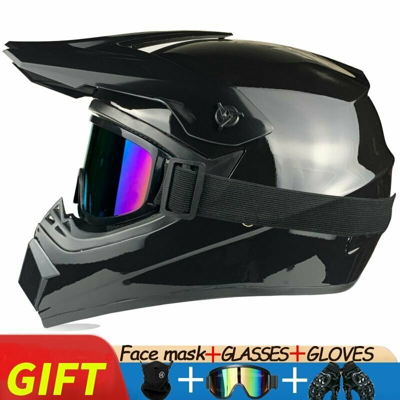 Шлем для картинга и мотокросса, одобренный DOT ABS для мальчиков и девочек для взрослых