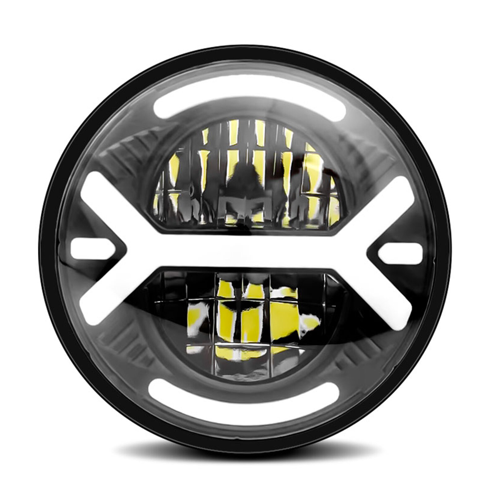 Светодиодная Фара мотоцикла, 5-3 /4 5,75-дюймовая Водонепроницаемая Автомобильная Фара IP67 с DRL/Поворотником/Ближним светом/Дальним светом
